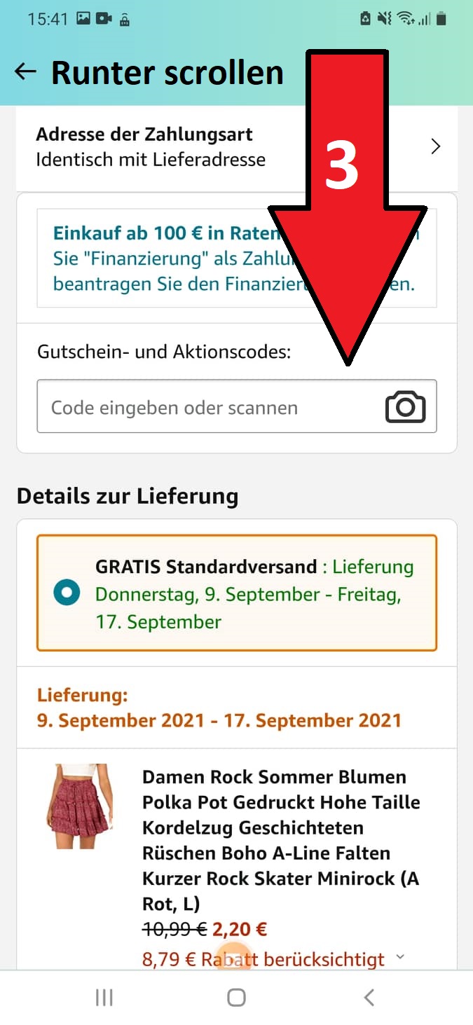 Amazon Rabattgutschein aktivieren - Code einlösen - so einfach gehts