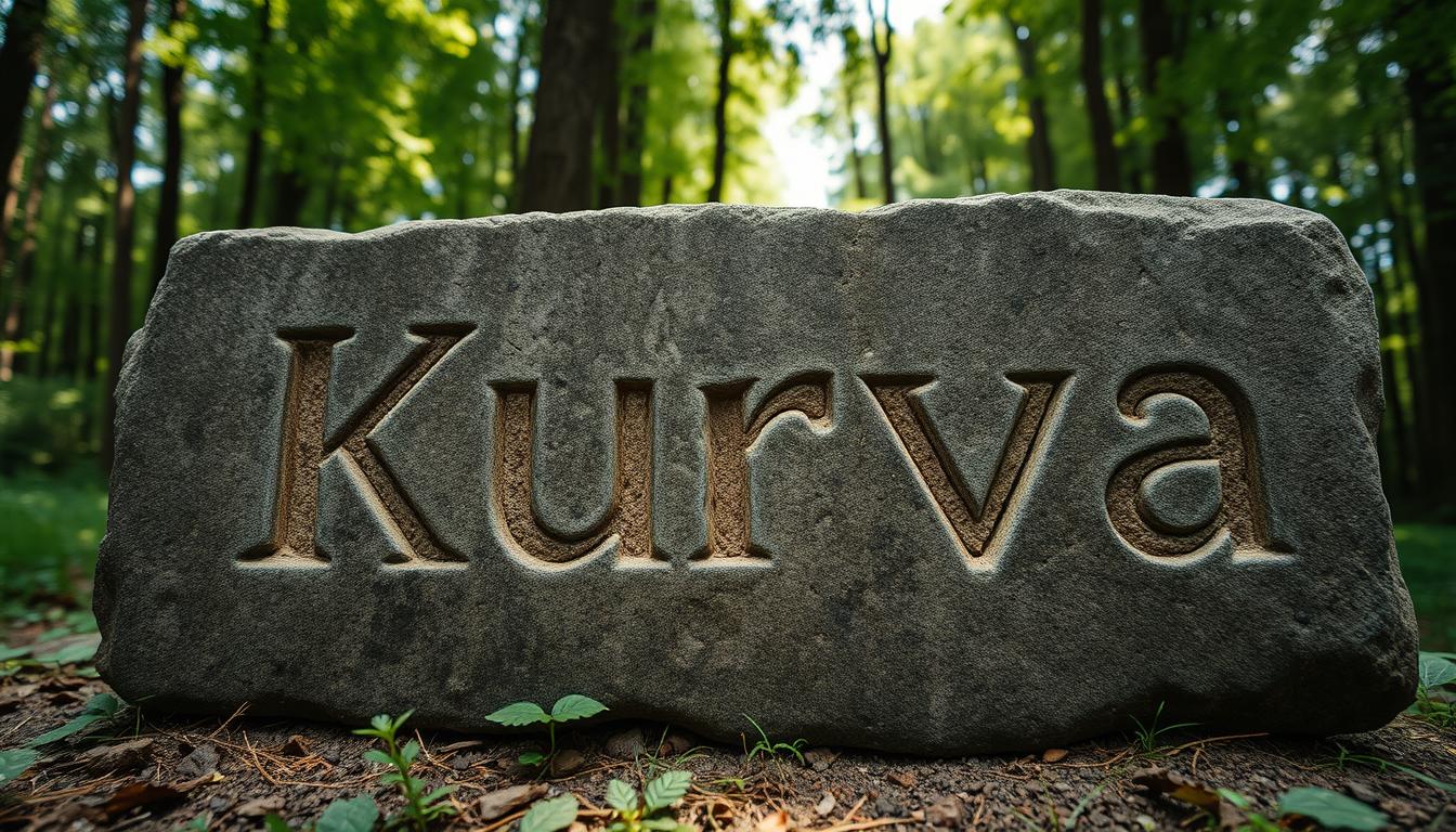Kurva auf Deutsch – Bedeutung und Erklärung
